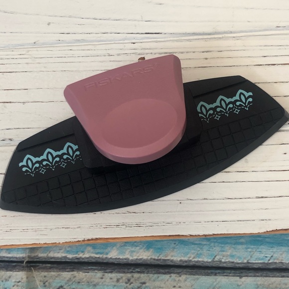 Fiskars | Office | Fiskars Paper Punch Floral | Poshmark